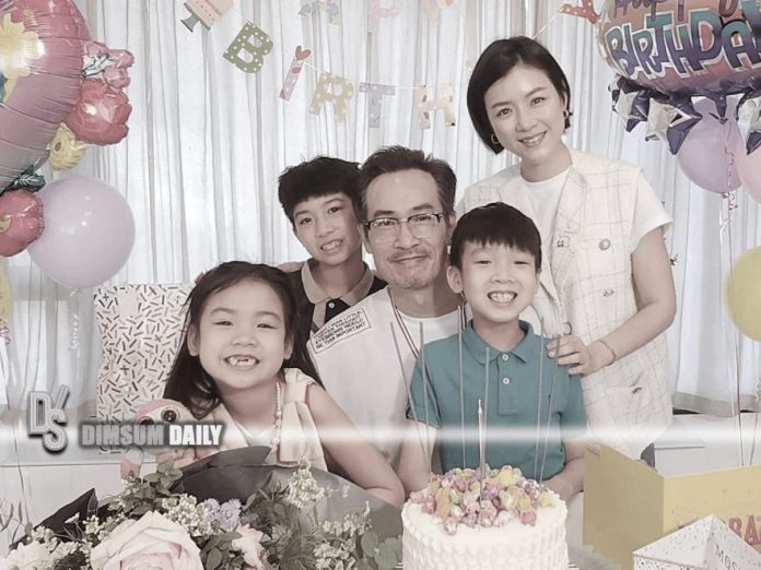 HK actor Moses Chan celebrates 52nd birthday with family - Dimsum Daily