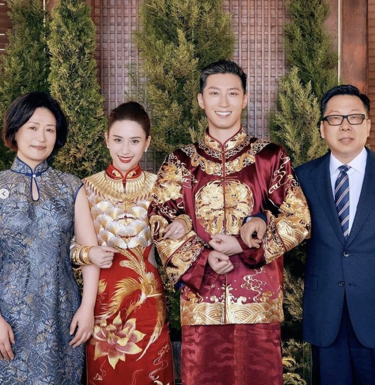 Late casino tycoon's daughter Laurinda Ho marries Chinese actor Shawn ...