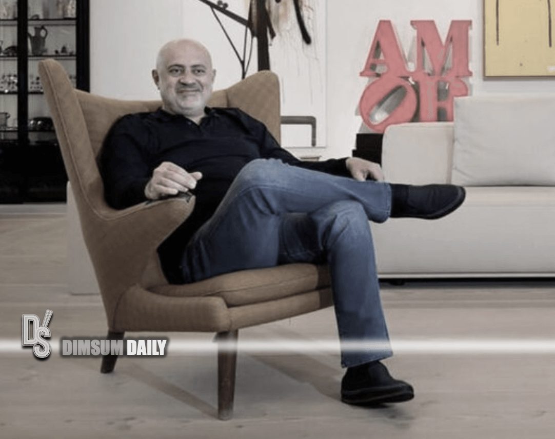 Diamond and art dealer Nazem Ahmad - Dimsum Daily