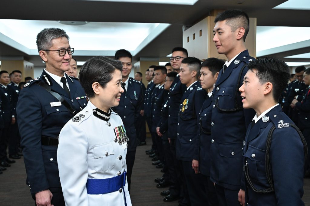 Deputy Commissioner encourages Hong Kong Police graduates to safeguard ...