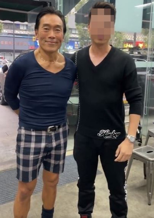 Divorced 58-year-old Hong Kong actor Mark Cheng Ho-nam spotted looking ...