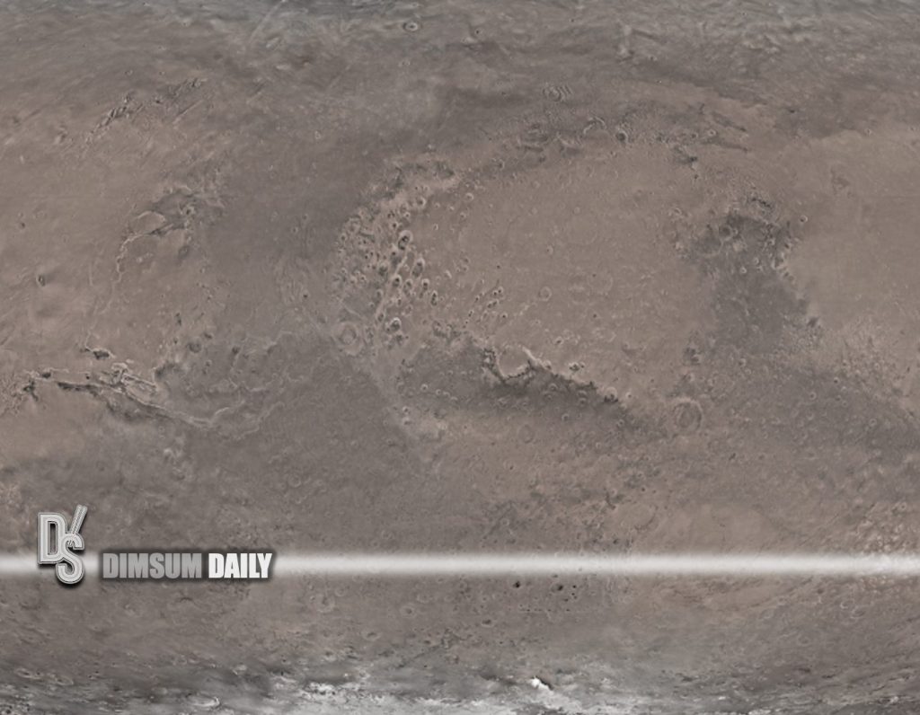 China releases stunning colour images of Mars - Dimsum Daily