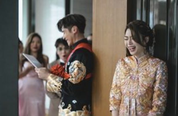 HK actor Carlos Chan and singer Shiga Lin get married in star-studded ...