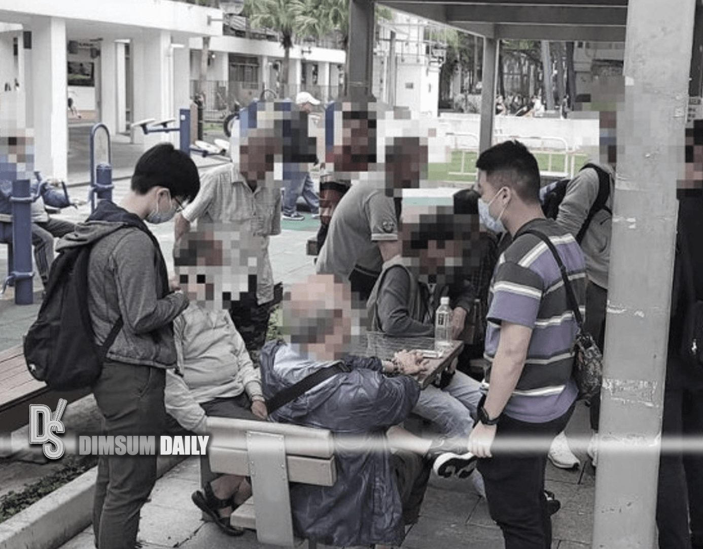 Police arrest 3 men aged 63-83 suspected of engaging in street gambling ...