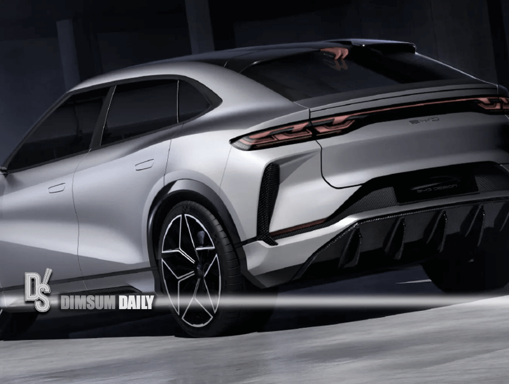 Chinese automaker BYD unveils the Song L: a stylish coupe-style ...