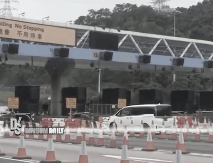 HKeToll's no-stopping system implemented at Tsing Sha Control Area ...