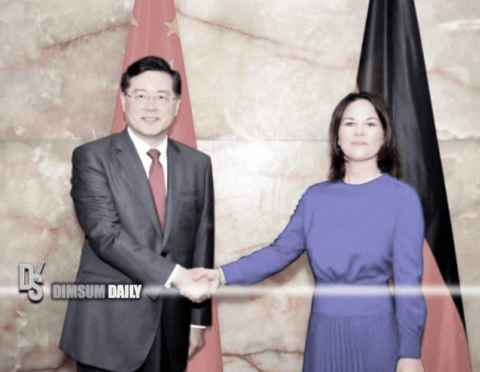 Chinese State Councillor and Foreign Minister Qin Gang expressed ...