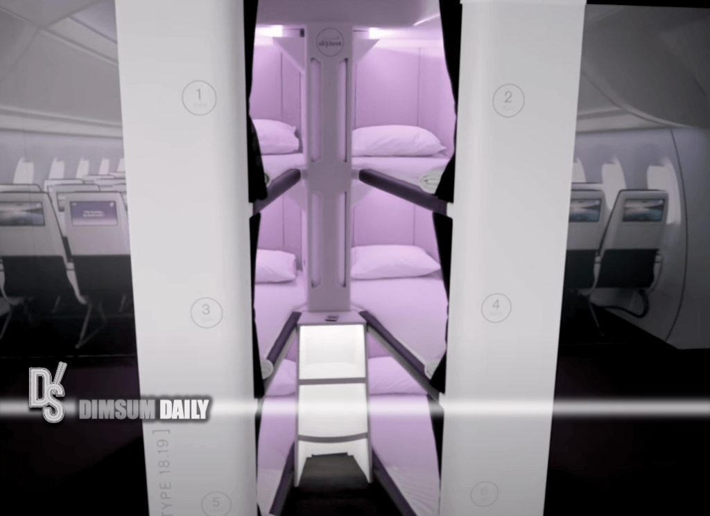 Air New Zealand to launch "Skynest" sleep pods for economy travellers ...