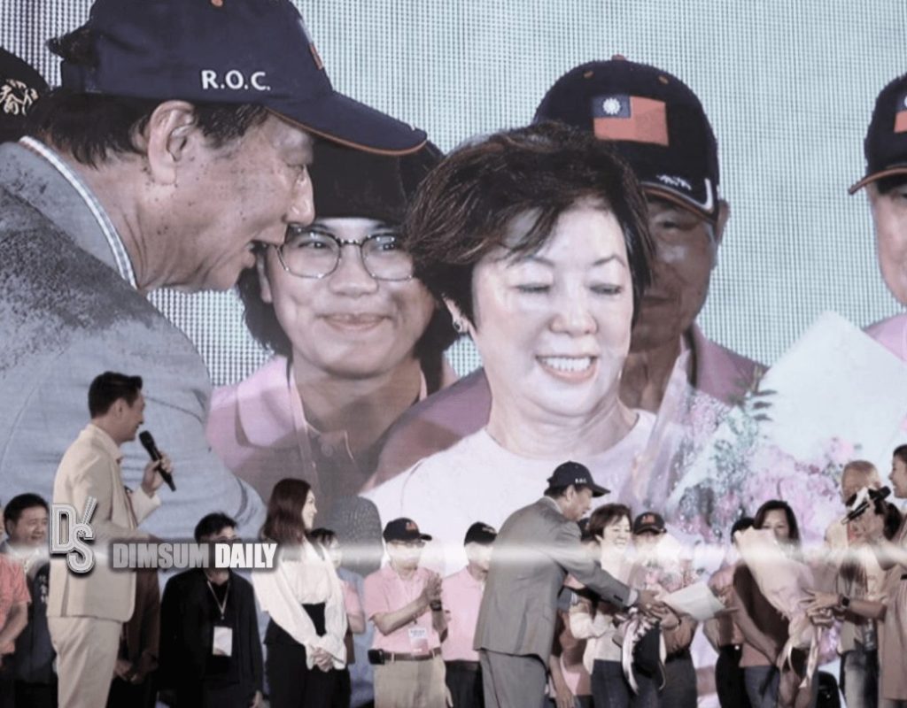Foxconn founder Terry Gou and TSMC founder’s wife visit temple before ...