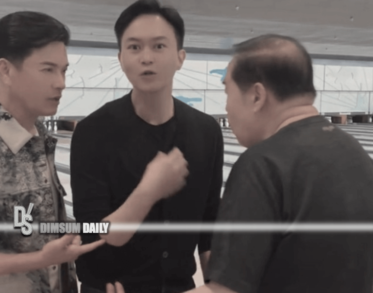 Former bowling champion and veteran actor Kent Cheng teaches fellow ...