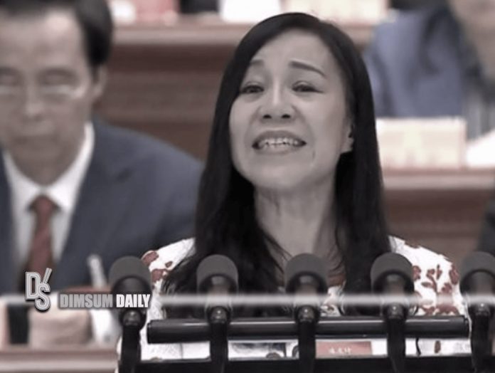 A Taiwanese woman is fined by Taiwan for attending China's National ...