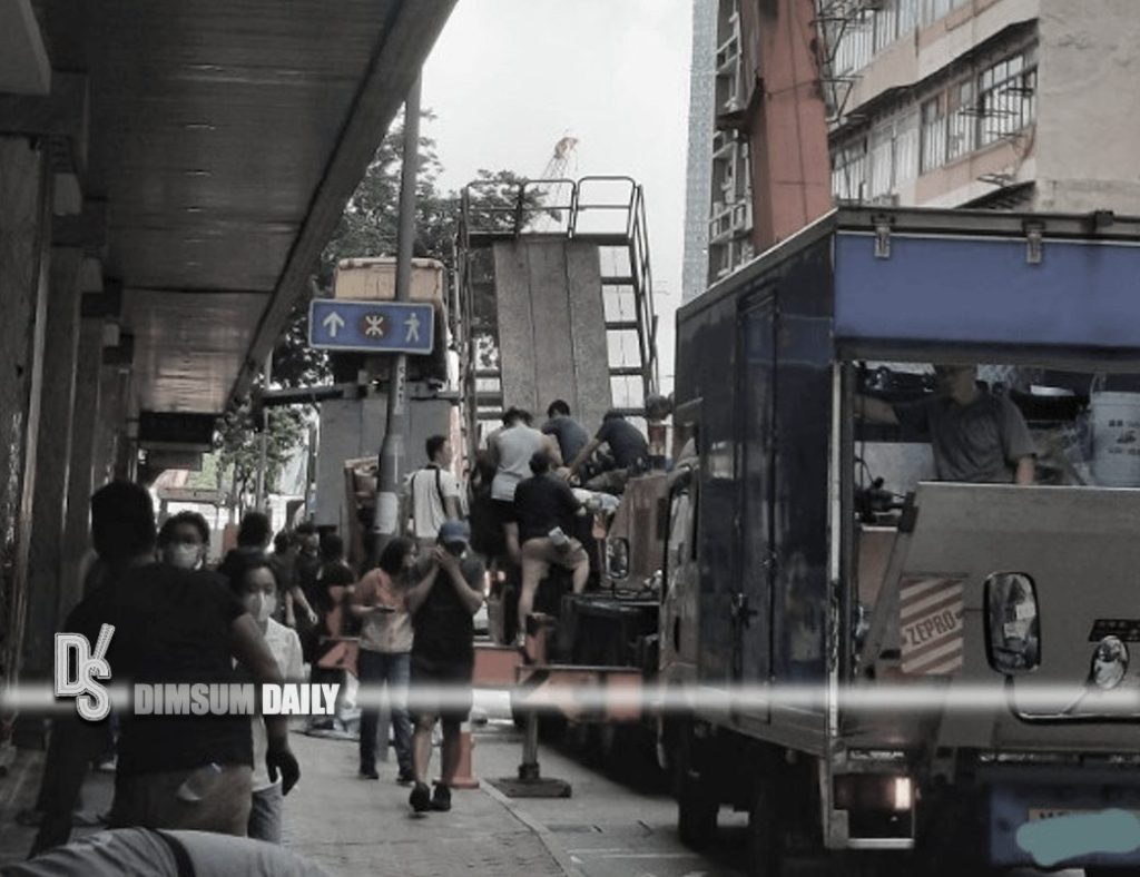 Work platform collapse at Kowloon City filming location injures 9, 1 ...