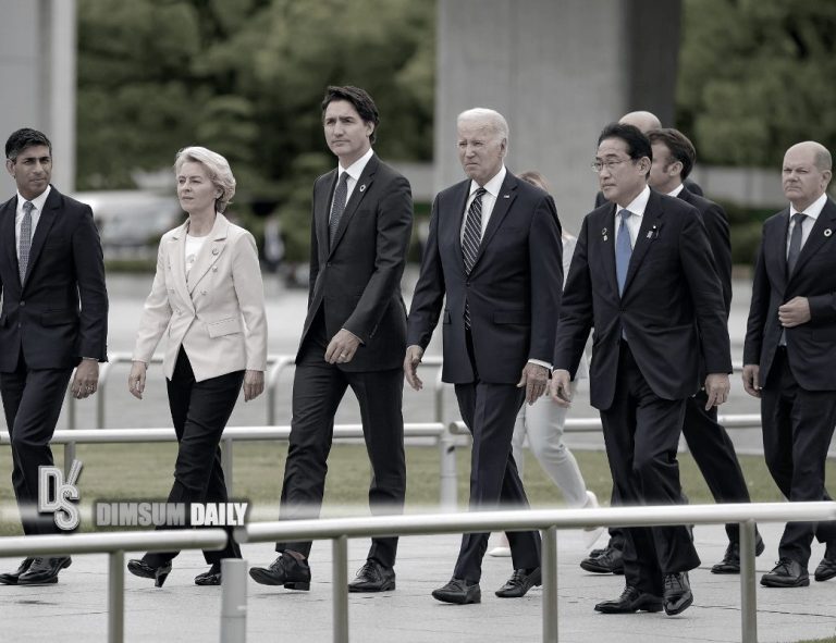 G7 leaders issue joint statement early at annual summit in Hiroshima ...