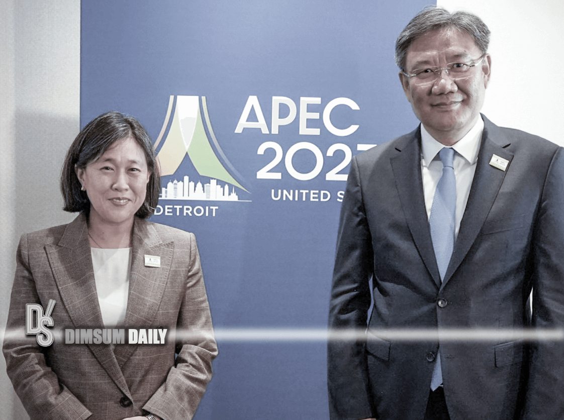 China's Minister of Commerce meets with U.S. Trade Representative during APEC meeting - Dimsum Daily