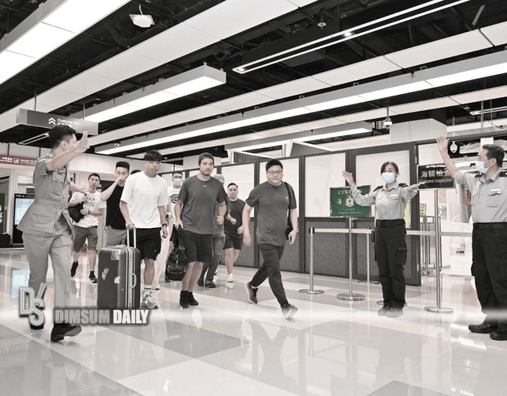 Hong Kong Customs and Fire Services Department conduct counter-terrorism exercise at Ocean ...