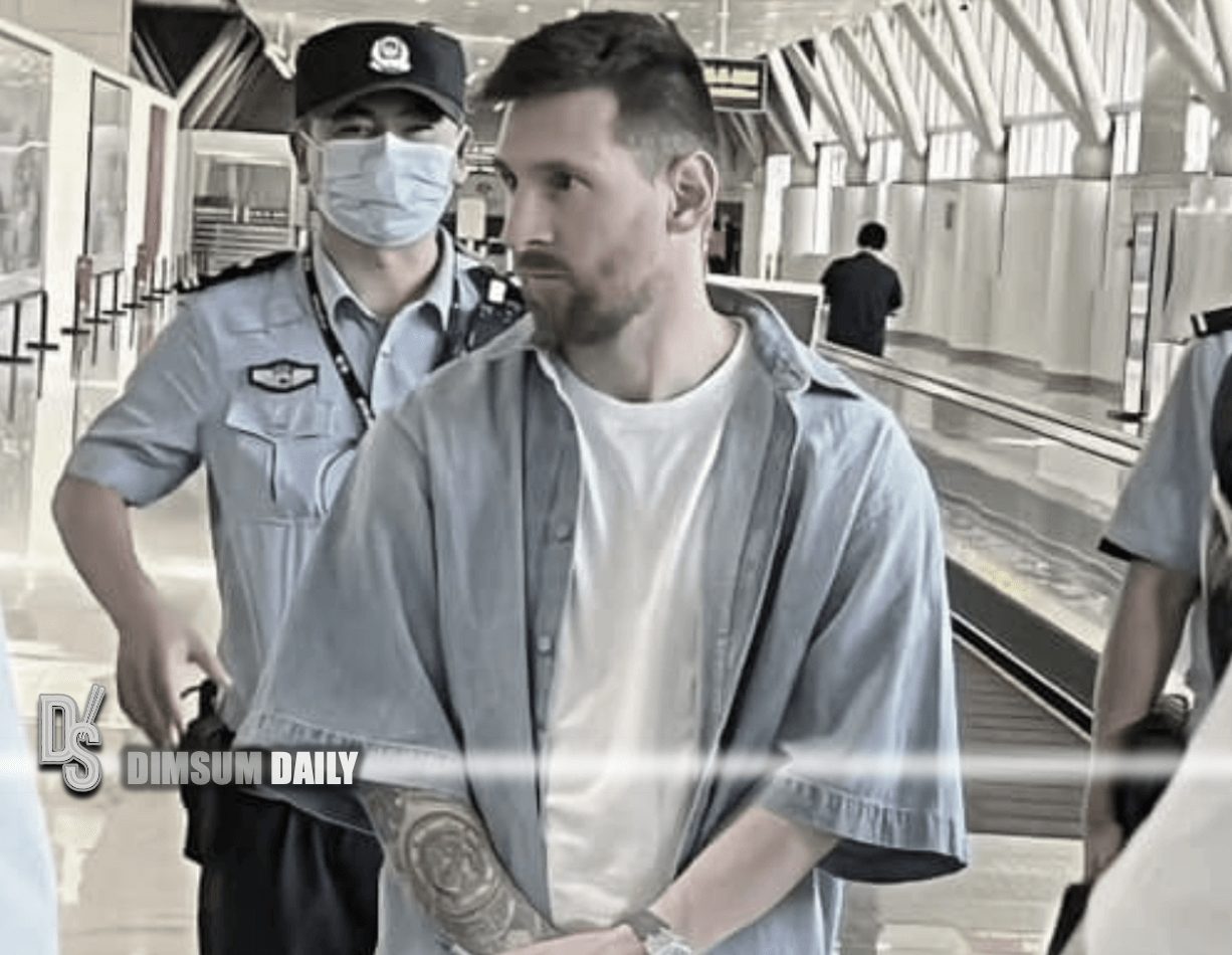Embarrassing footage released as football superstar Messi faces two ...