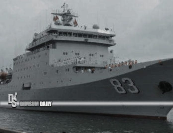 Chinese naval training ship visits the Philippines in three-day ...