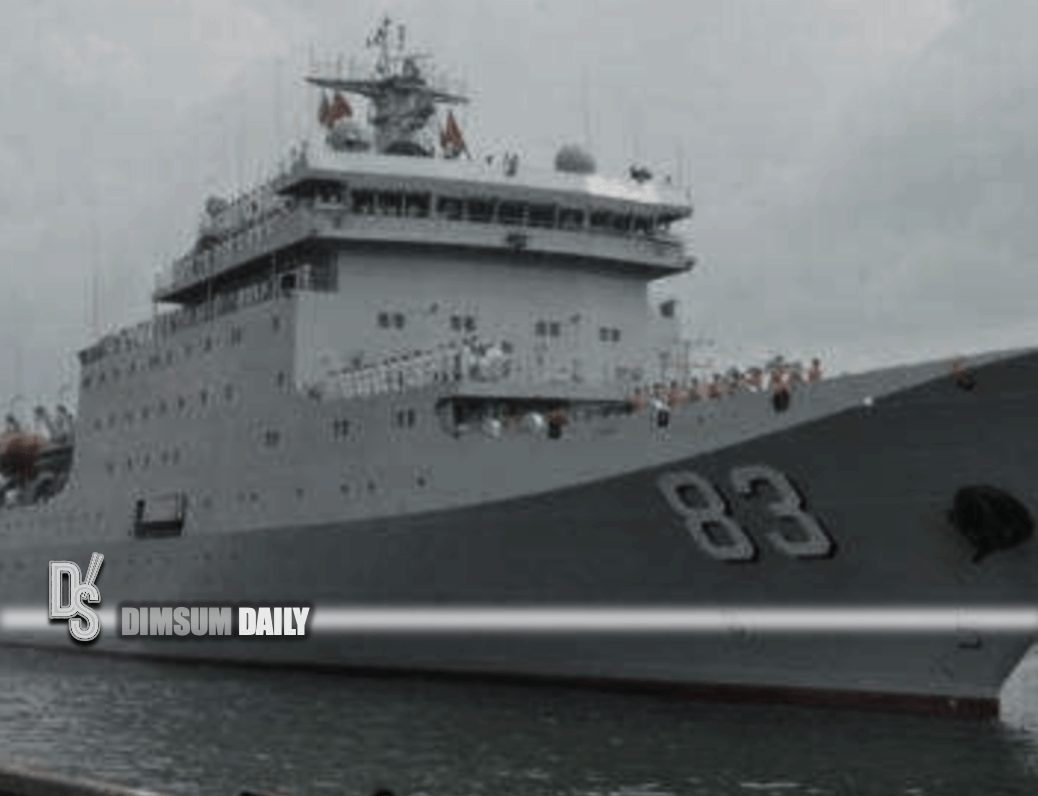 Chinese naval training ship visits the Philippines in three-day ...