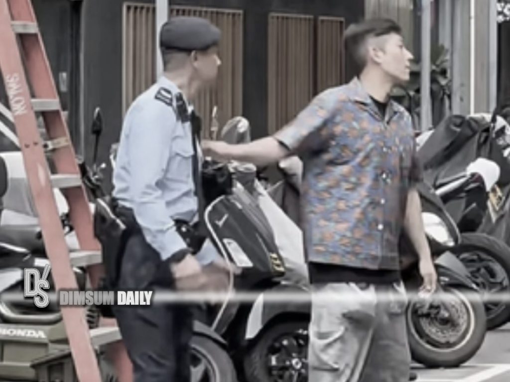 Netizen captures Edison Chen and Jordan Chan's unexpected on-set ...