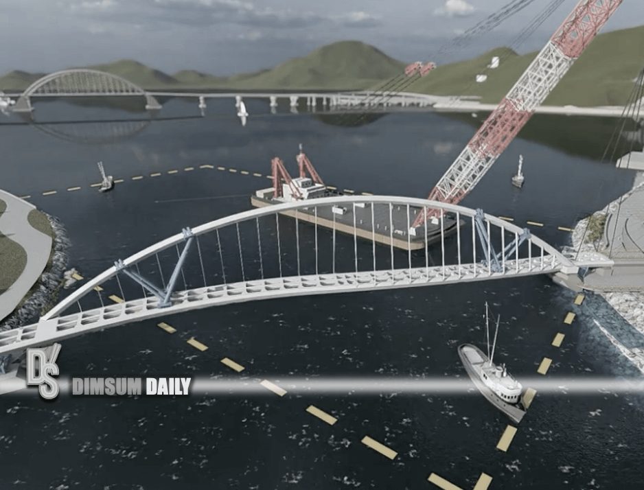 Tseung Kwan O Southern Footbridge to be installed tomorrow, completion ...