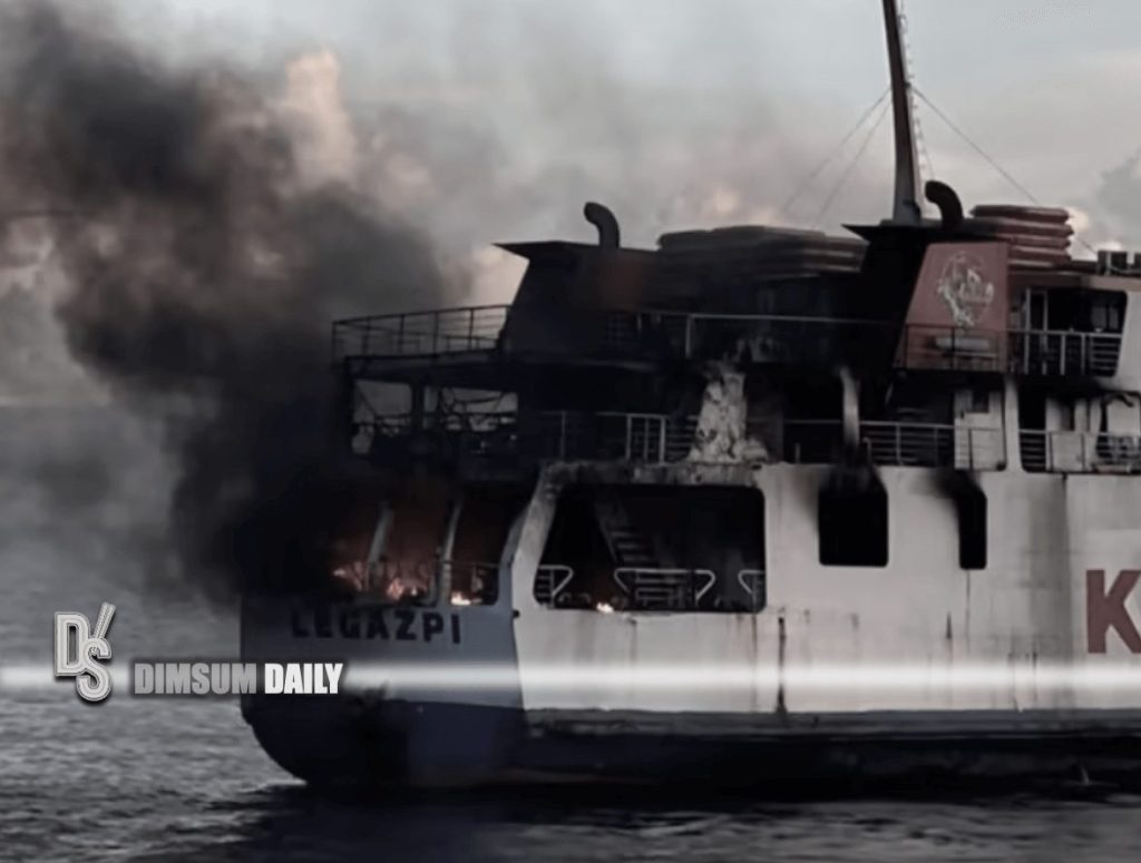 All 120 passengers rescued after ferry catches fire in central ...