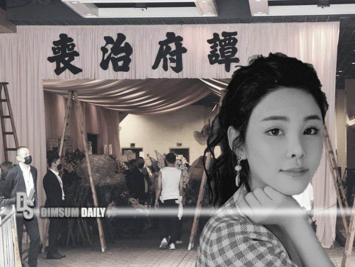 Mourners pay respects at Abby Choi's funeral as high-ranking monk ...