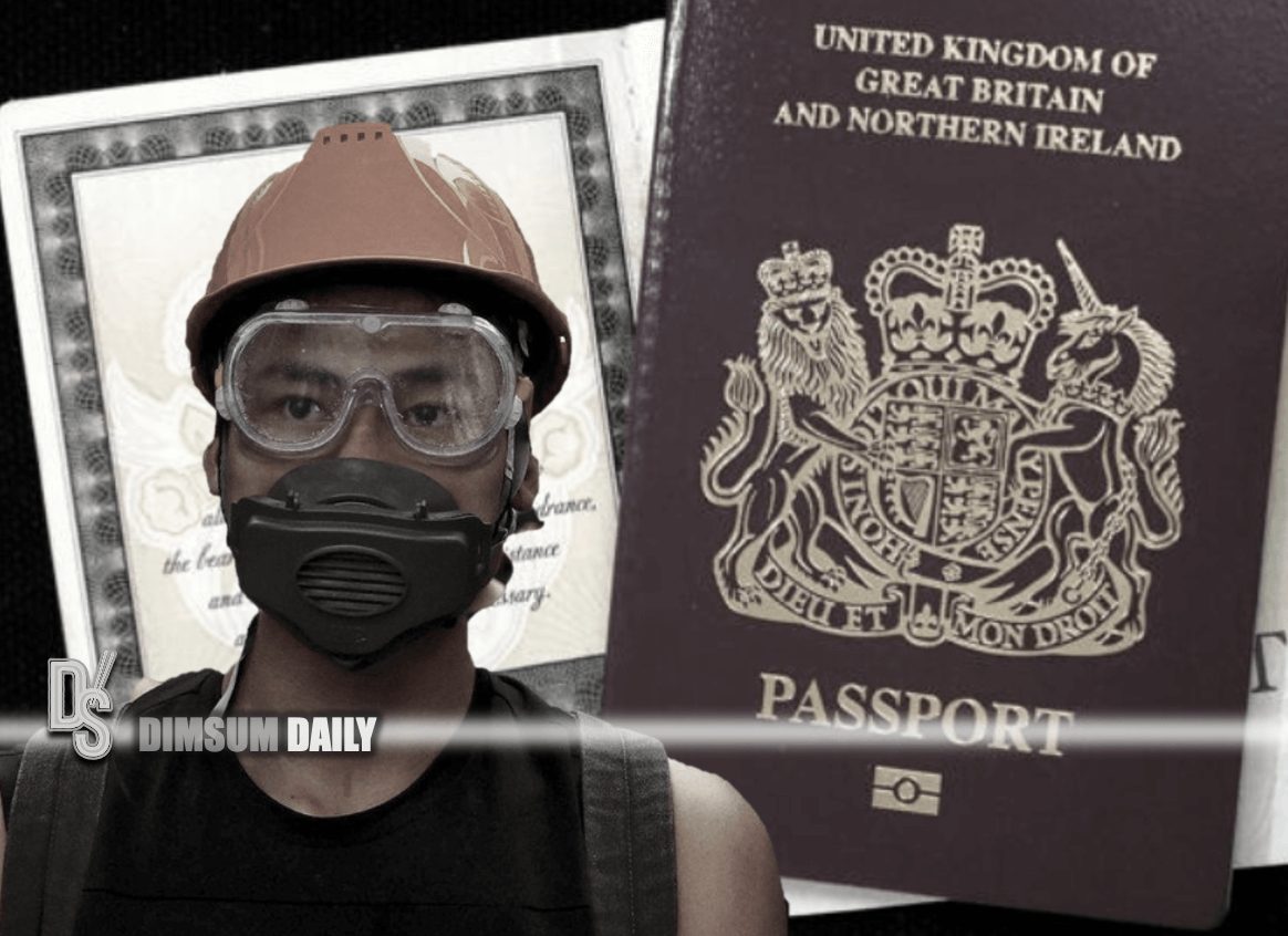 Former HK protester trapped in U.K. as BN(O) visa application denied ...