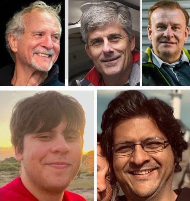 Titanic-bound submersible suffers catastrophic implosion, all five ...