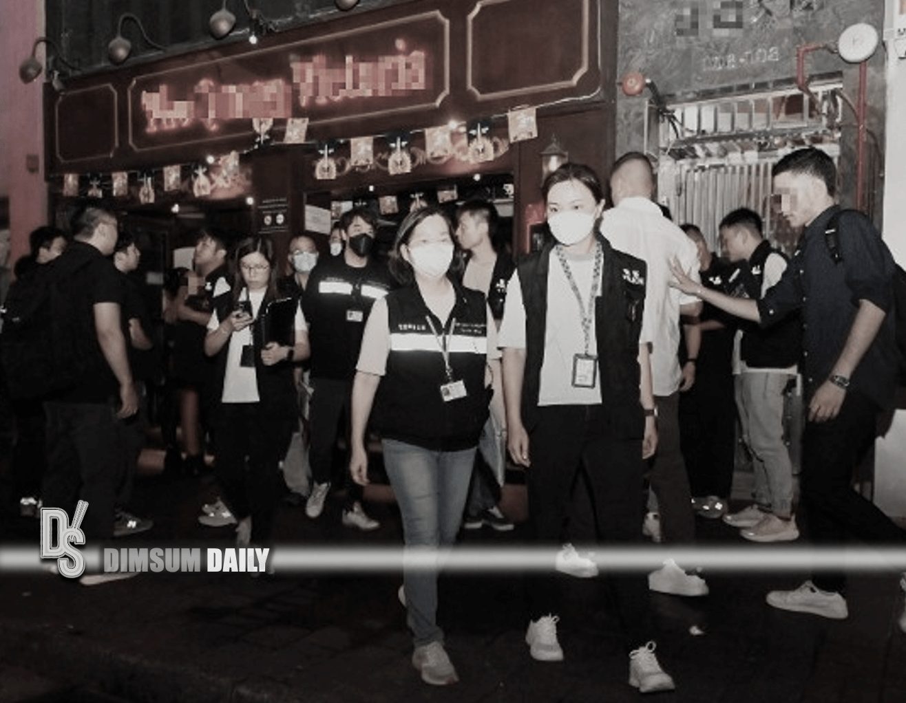Police Conduct Anti Vice Operation In Wan Chai Dimsum Daily