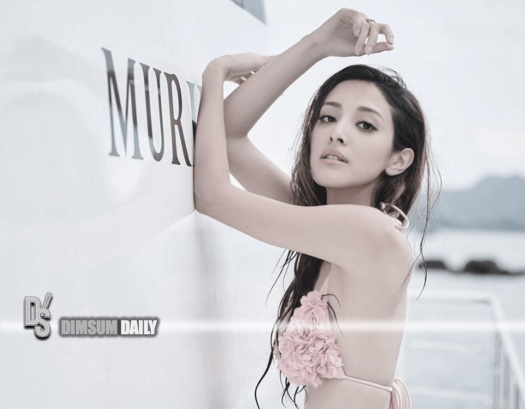 HK actresses Grace Chan & Christy Leung promote eco-awareness, Chan stuns in a pink swimsuit ...