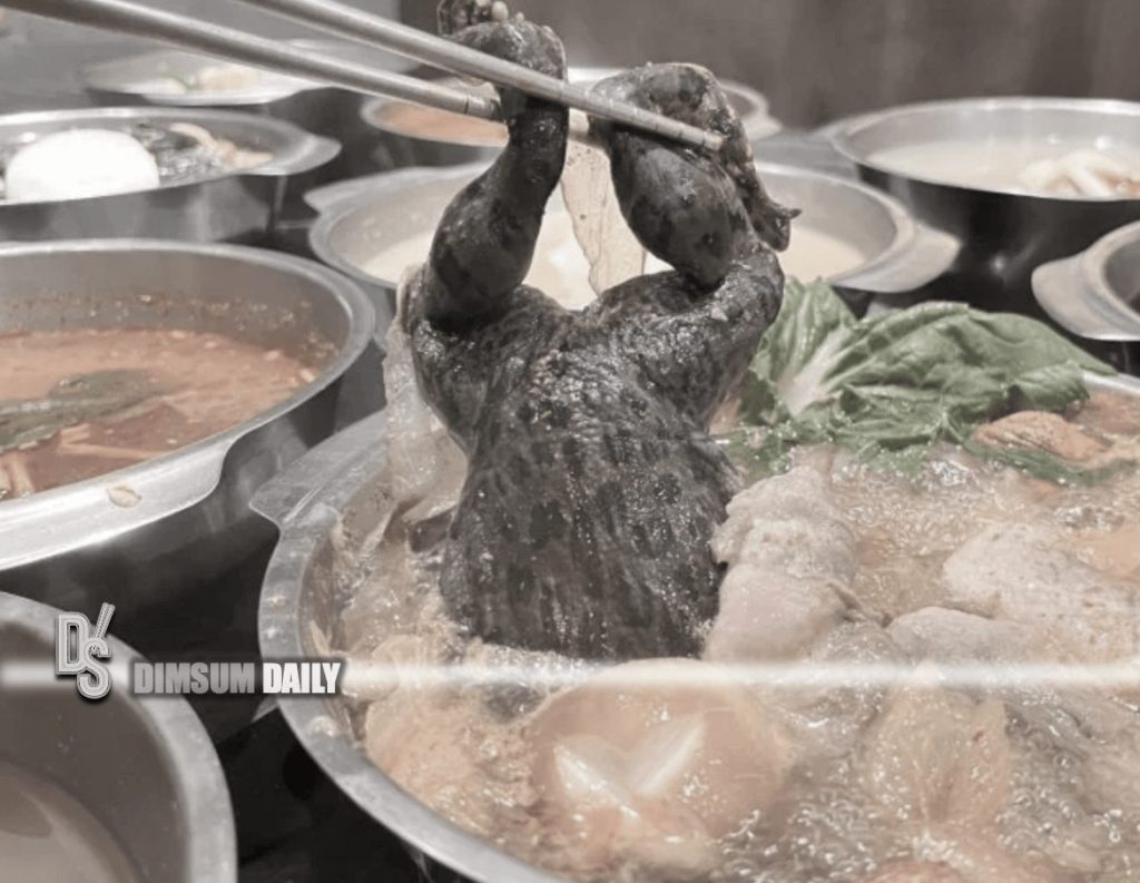 Taiwanese restaurant offers "frog hot pot" as limited-time menu item ...