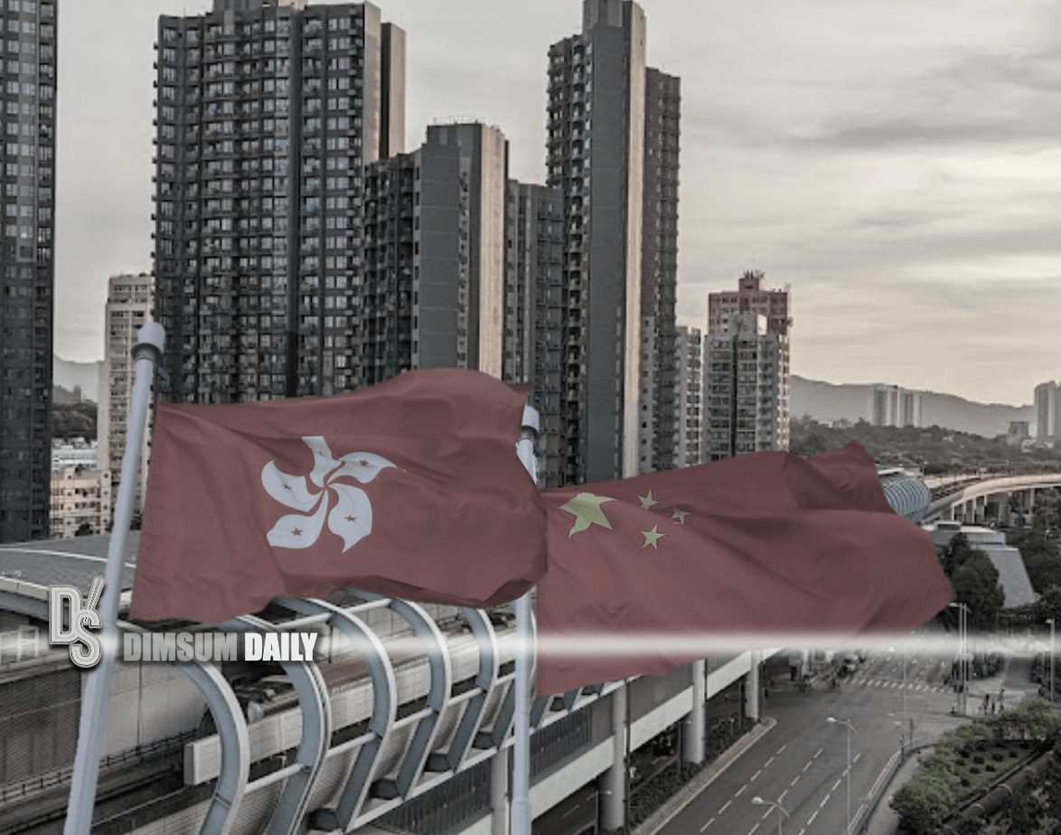 Man wanted for criminal damage after Chinese and HKSAR flags torn down ...