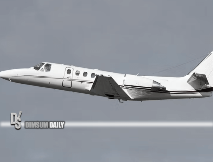 Six people die as Cessna C550 business jet crashes and bursts into ...