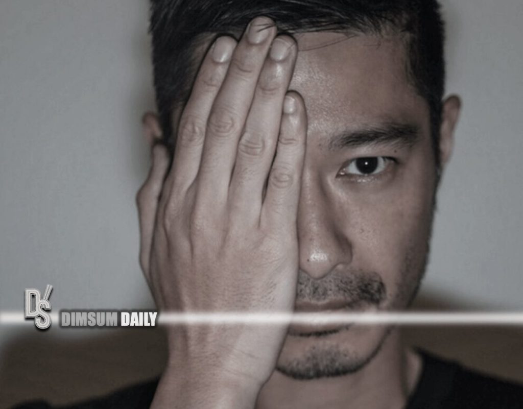 Pro-democracy actor Gregory Wong testifies in the Legislative Council ...