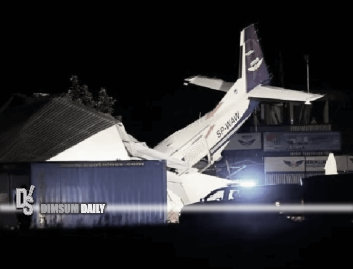 Cessna plane crashes into hangar in Central Poland, killing five and ...