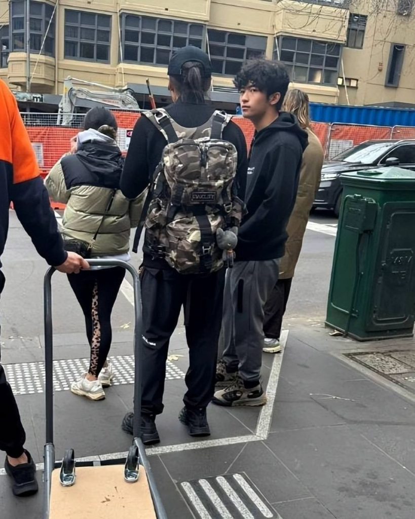Nicholas Tse's son Lucas spotted in Australia, sporting star quality ...