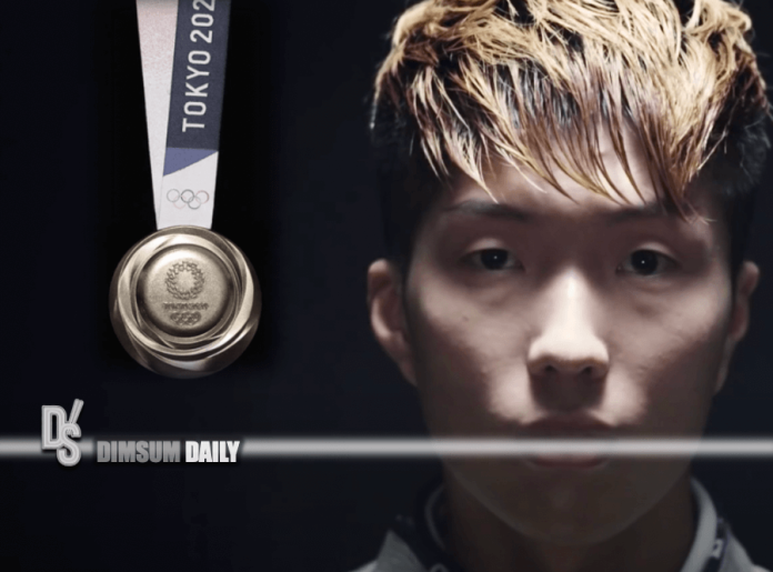 HK fencer's gold medal ceremony video edited with protest song ...