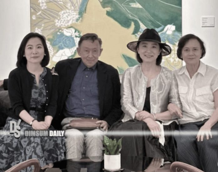 Brigitte Lin's timeless elegance: Retired actress socialises with art ...