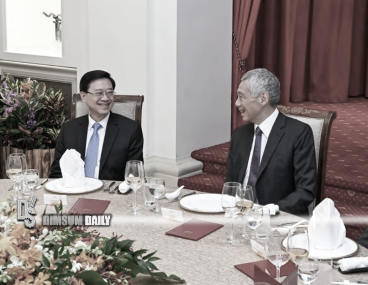 Hong Kong Chief Executive meets Singapore's Prime Minister to strengthen cooperation and thank ...