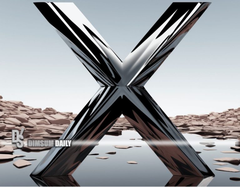 Twitter rebrands with new logo 'X' and name - Dimsum Daily