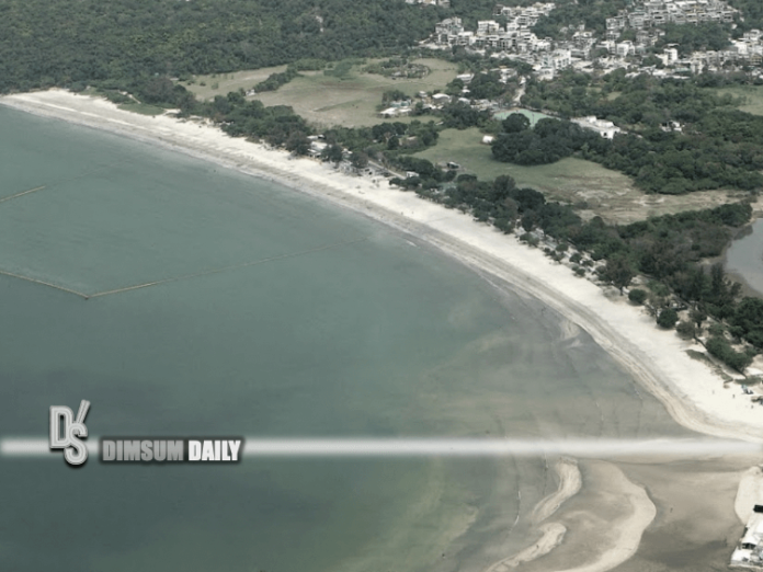 Shark prevention net at Pui O Beach repaired, reopens today - Dimsum Daily
