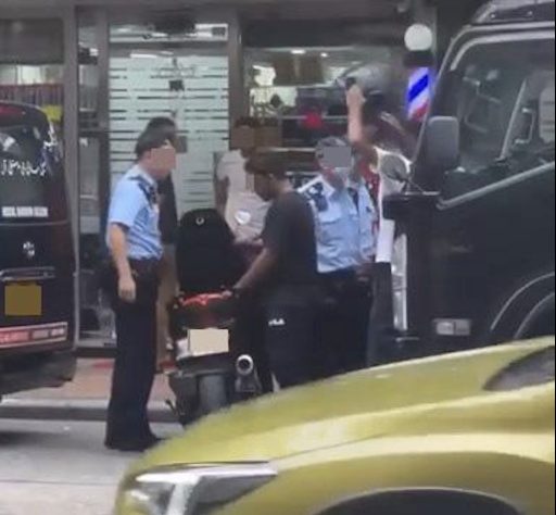 Hong Kong police officer caught on video using profanity while handling ...