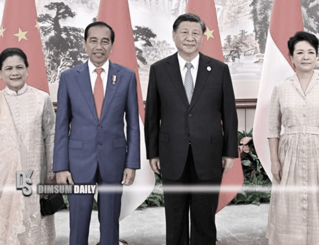 Chinese President Xi Jinping meets with Indonesian President Joko ...