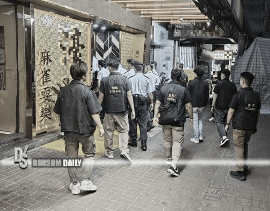 Police conduct anti-vice operation in Mong Kok, arrest three ...