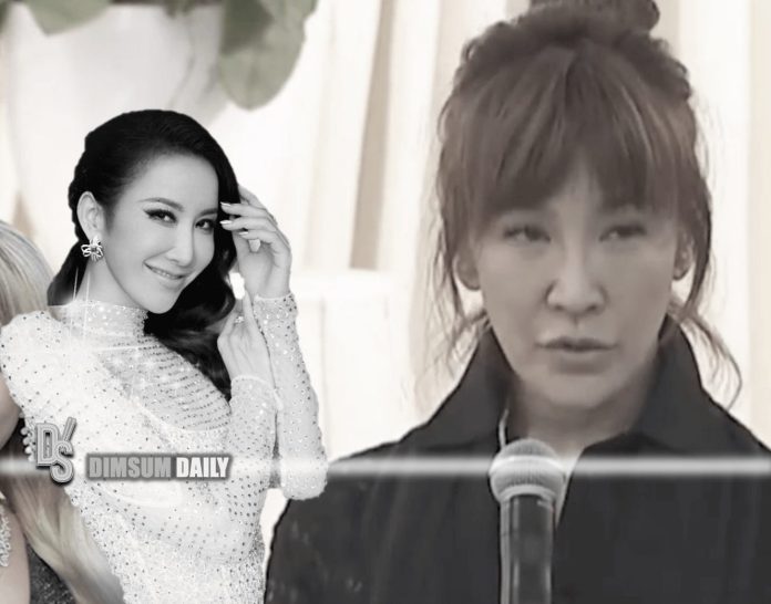 Sister of Coco Lee becomes emotional at the end of memorial service and ...