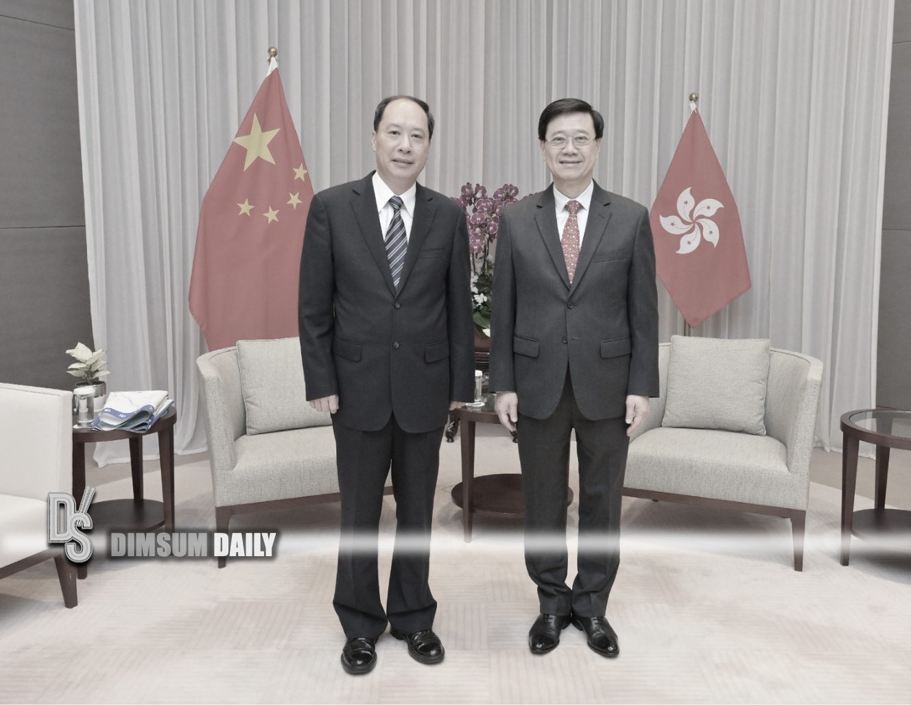 Hong Kong Chief Executive meets Jiangmen Municipal Committee Secretary ...