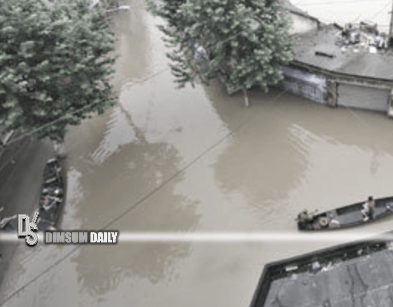 Residents return home as water recedes in flood-affected Zhuozhou City ...