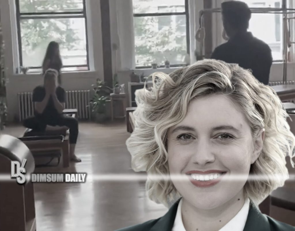 Director Greta Gerwig surprised by Ken-themed flash mob to celebrate ...