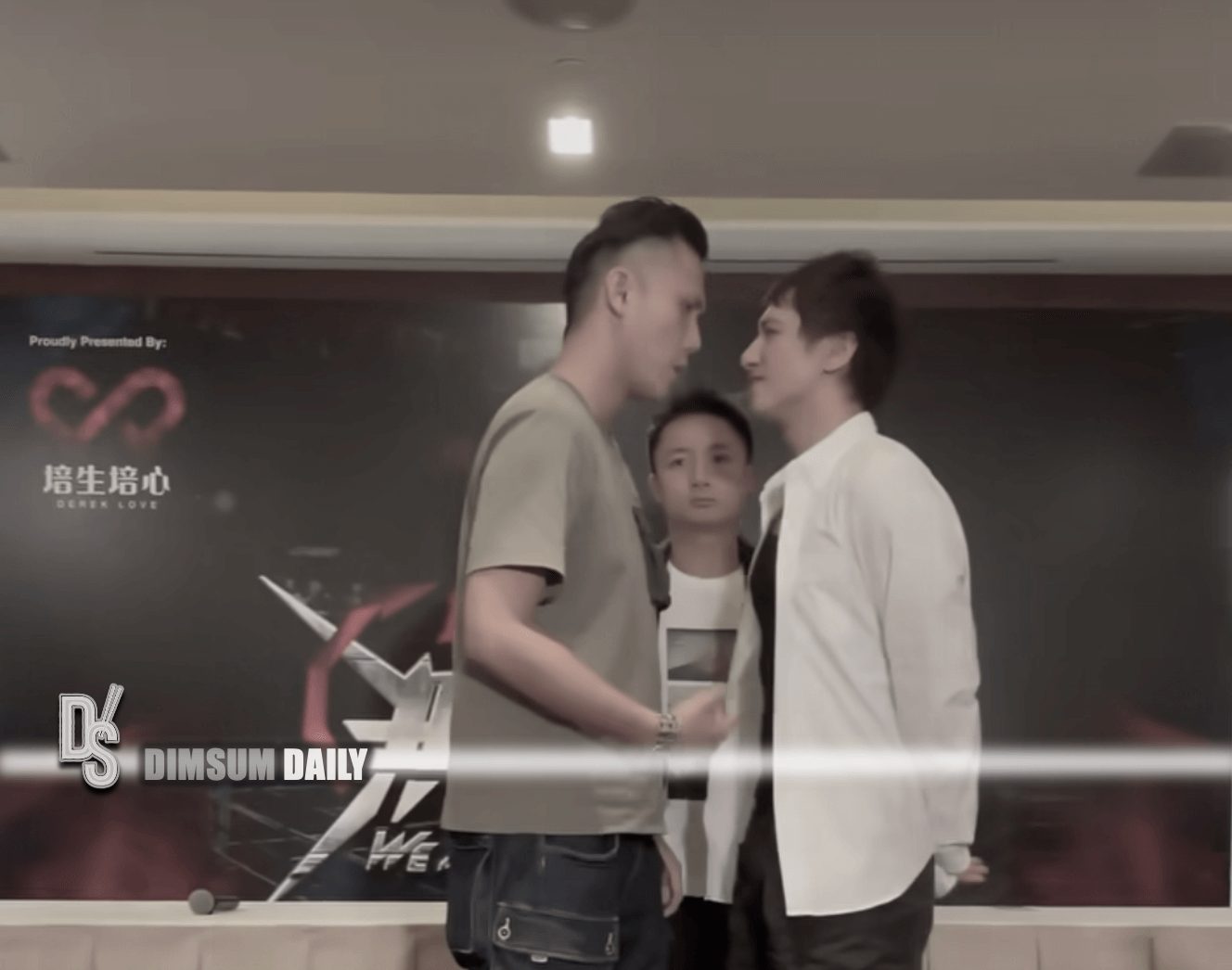 Intense clash between Jeffrey Fok and Roy Chow during press conference ...
