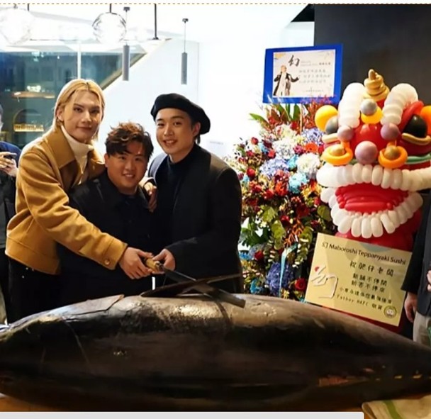 Anson Kong, Fatboy Leung, and Jer's joint venture Japanese restaurant ...